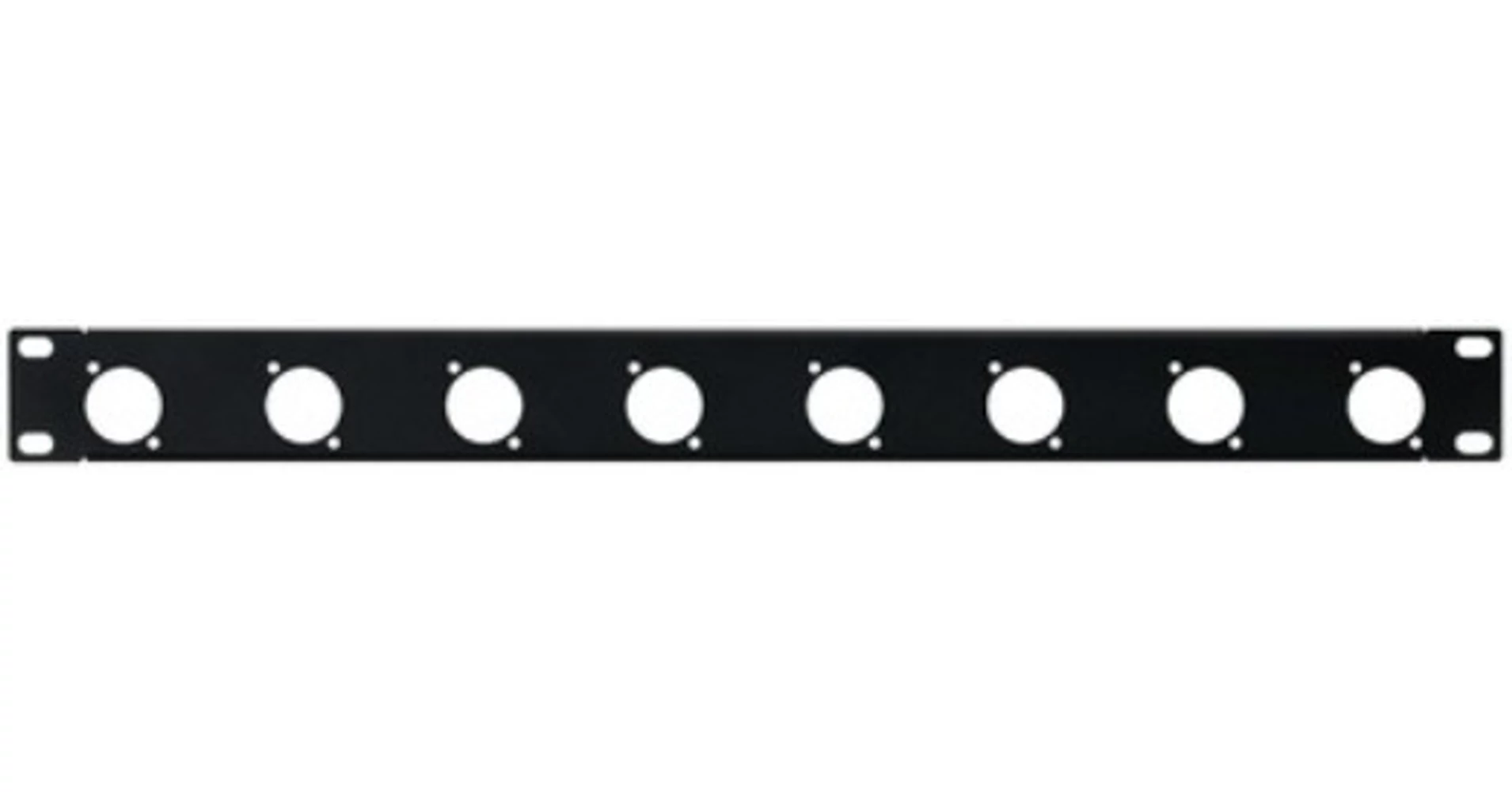 RCP-8732U rack panel 8 db XLR furattal, 1U - Rack kiegészítők, hálózati ...